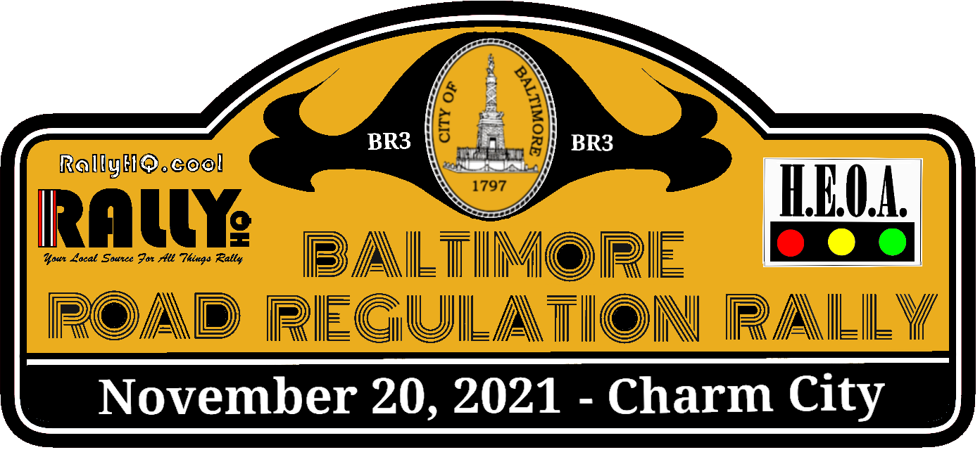 2021 BR3: Baltimore Road Regulation Rally – Rally HQ