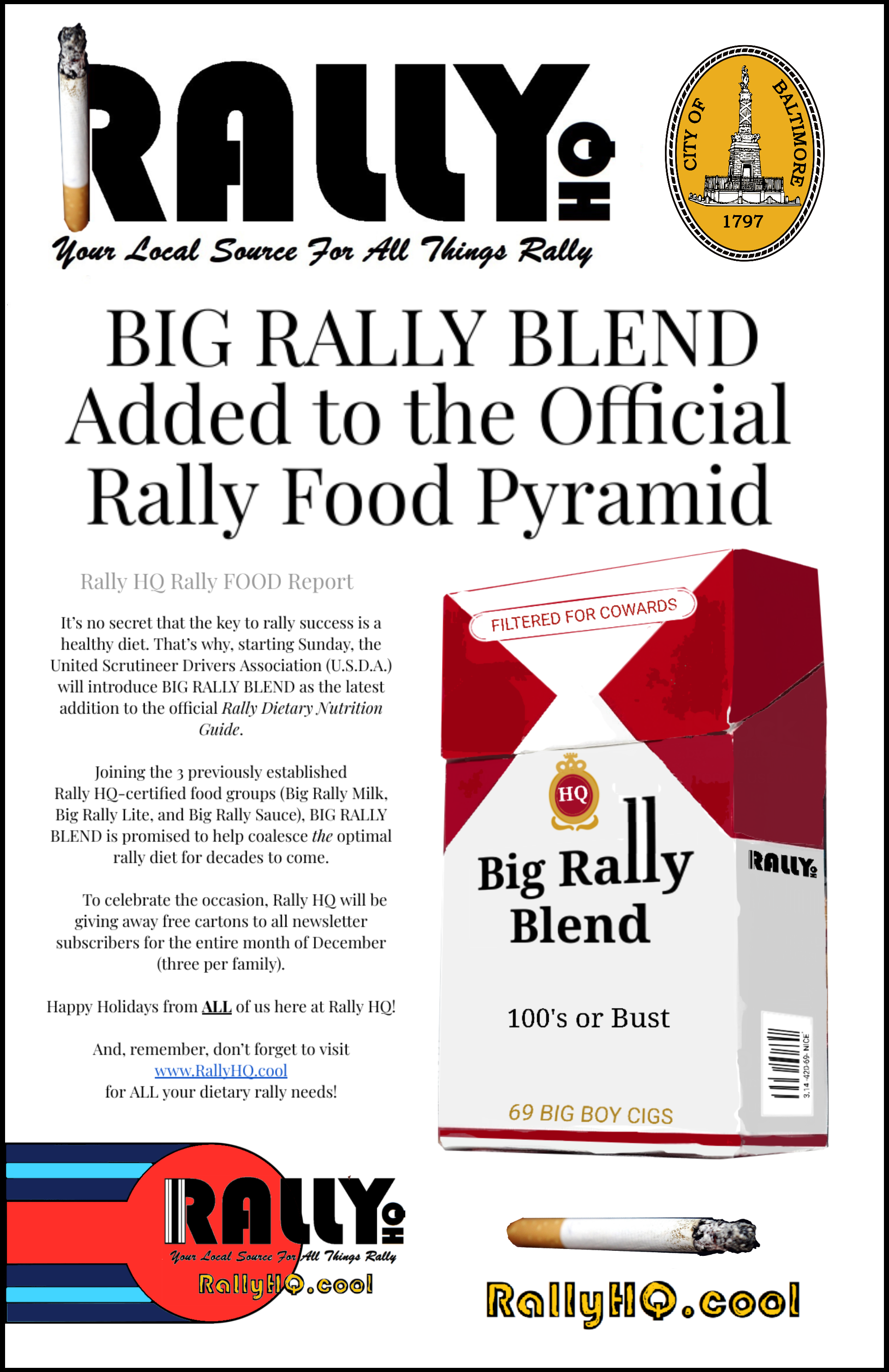 Issue #32: BIG RALLY BLEND is HERE – Rally HQ